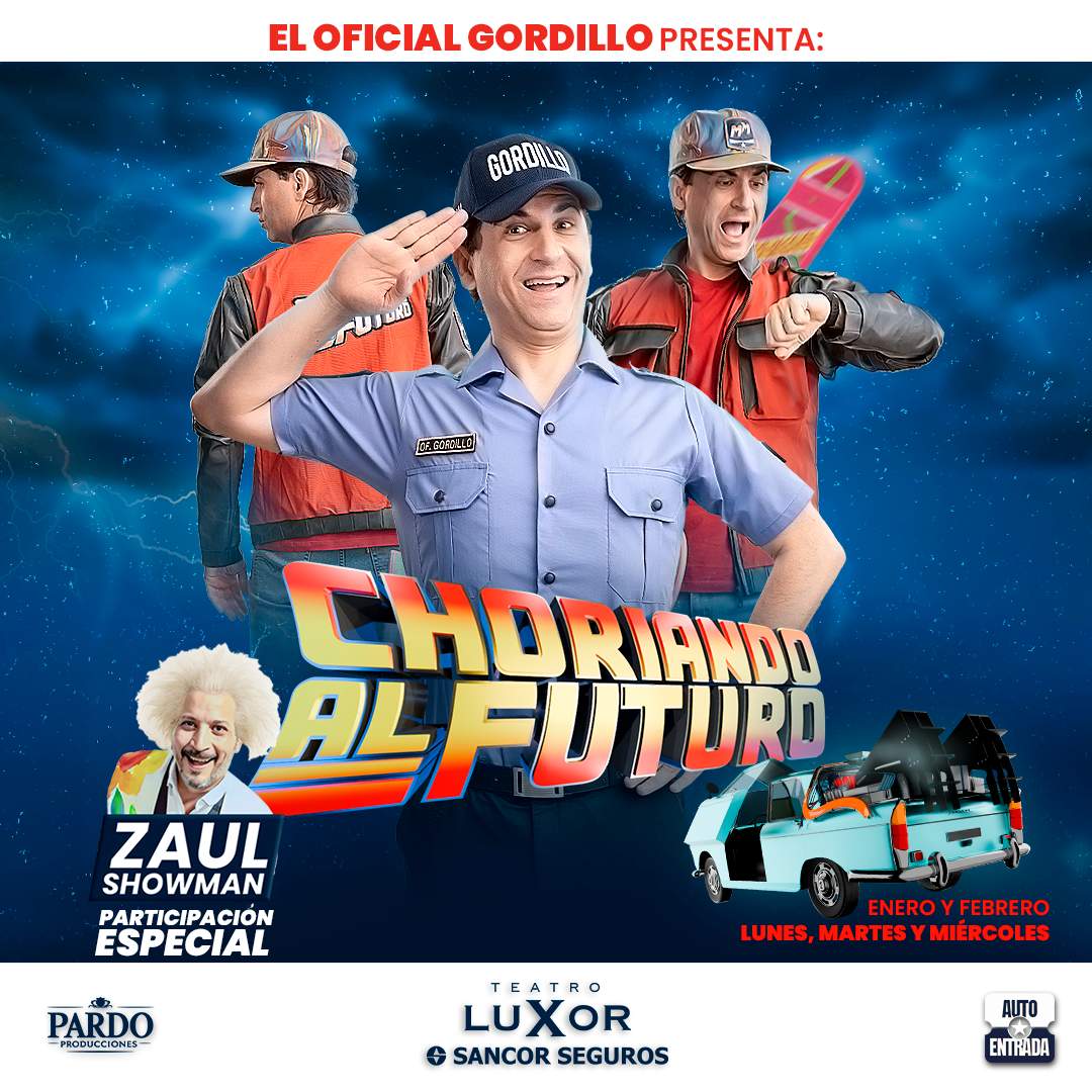 Entradas para GORDILLO - CHORIANDO AL FUTURO - Autoentrada